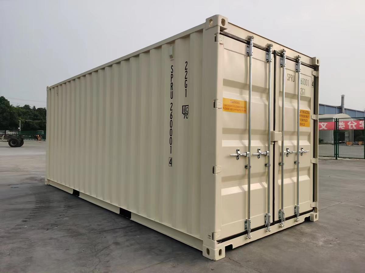 20' New Double Door Containers (One Trip) - QTY Containers